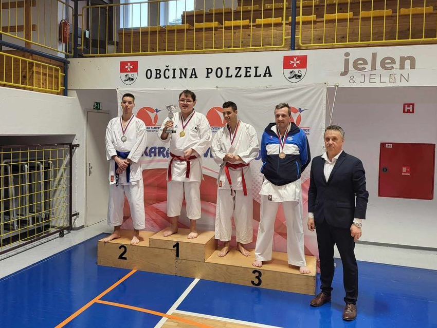 Matija Bobek državni prvak v Para-karateju - BTS